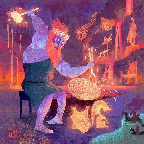 Hephaestus God Of Forge