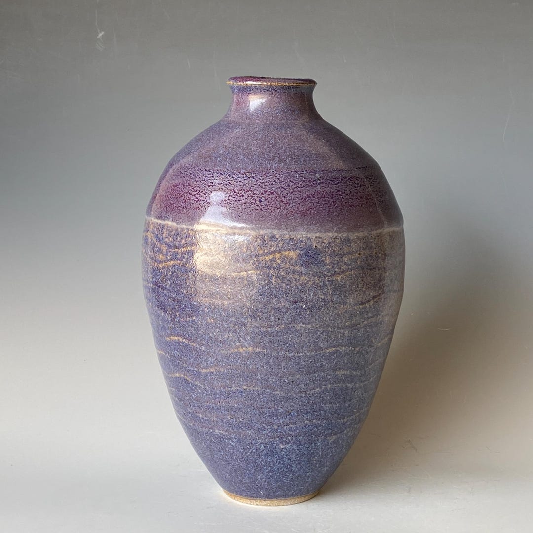 A Shade of Purple , Ceramic Vase, CVJN6LS2 - Etsy