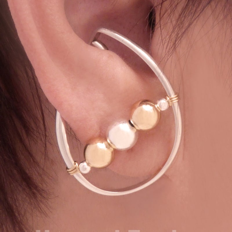 Metal Clip on Ear Cuff Earring - Etsy