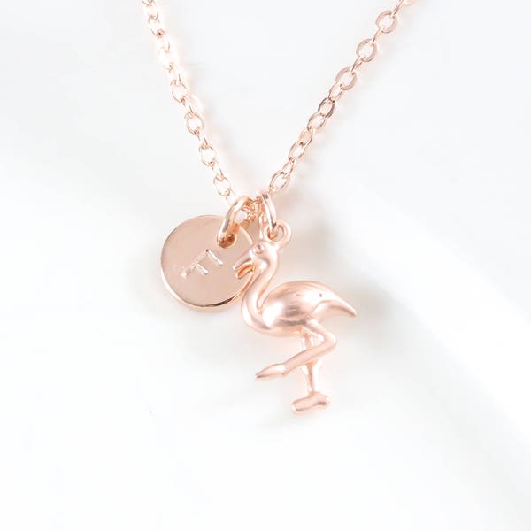 Flamingo Necklace - Etsy