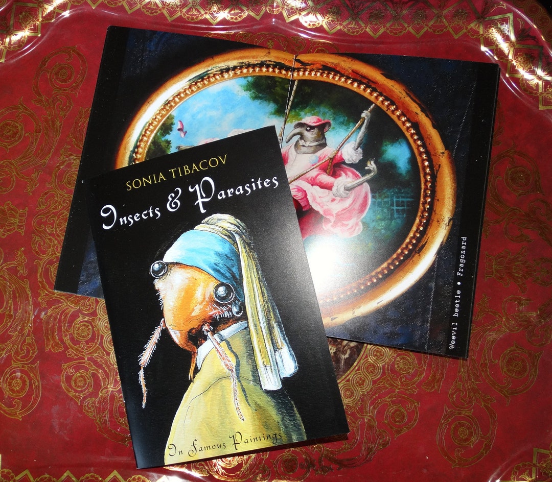 Zine, Insects & Parasites in Famous Paintings, Art Zine, A5 Booklet ...