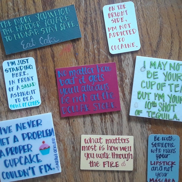 Funny Magnet Sayings - Etsy