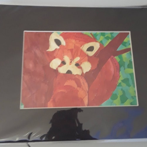 Red Pandas Hanging Banner for a Party Red Panda Art Giclee | Etsy