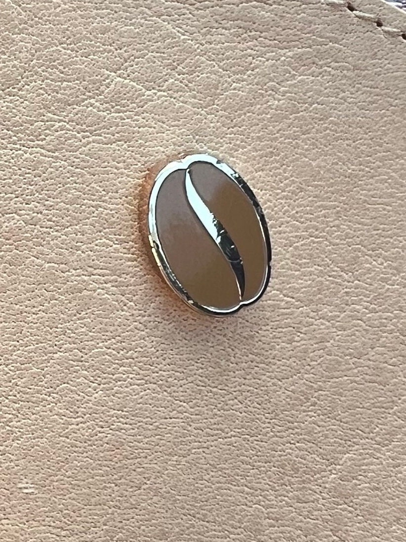 Coffee Bean Planner Enamel Magnet Rose Gold Enamel Magnet Planner Deco ...