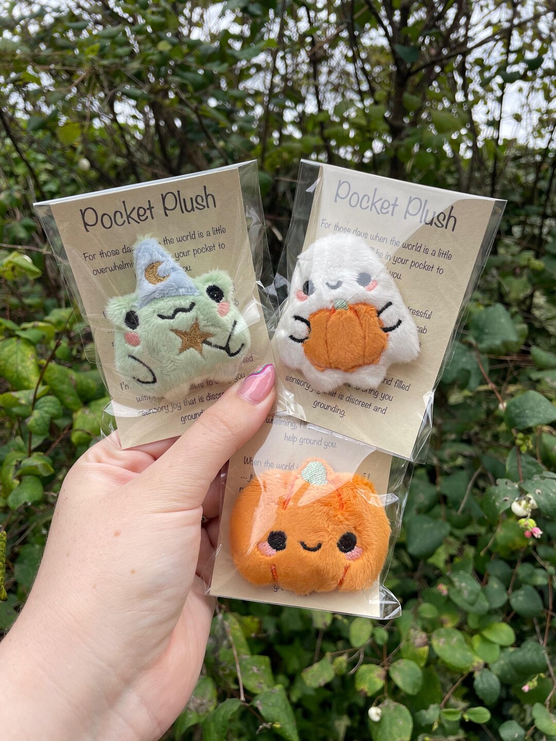 Wizard Froggy Pocket Plush – Halloween Sensory Fidget - Etsy