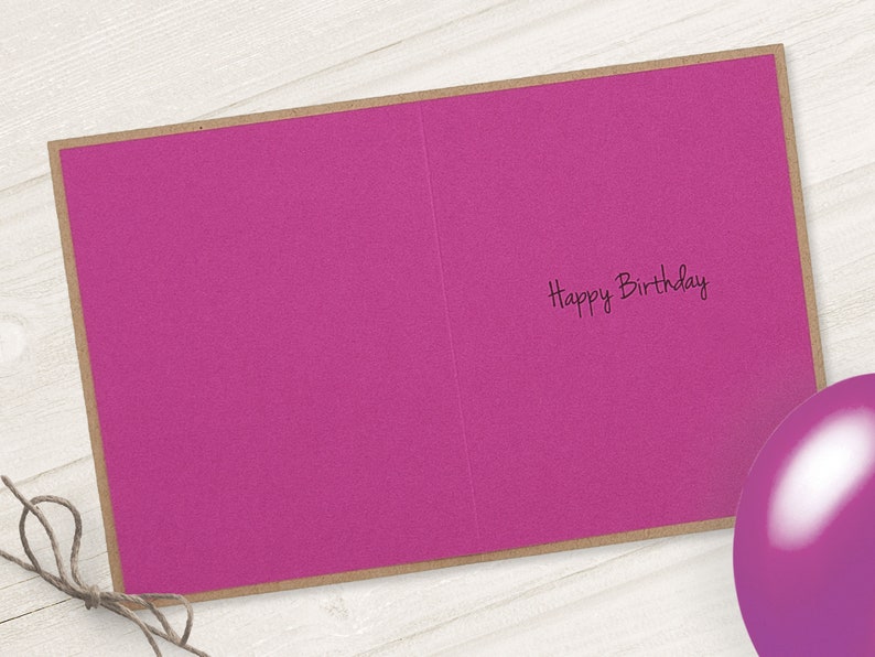 Two Cats Birthday Card, Congratulations Card, Balloon - Etsy