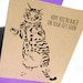 Cat Get Well Card, Feel Better Card, Sympathy Card, Hope You're Back on ...