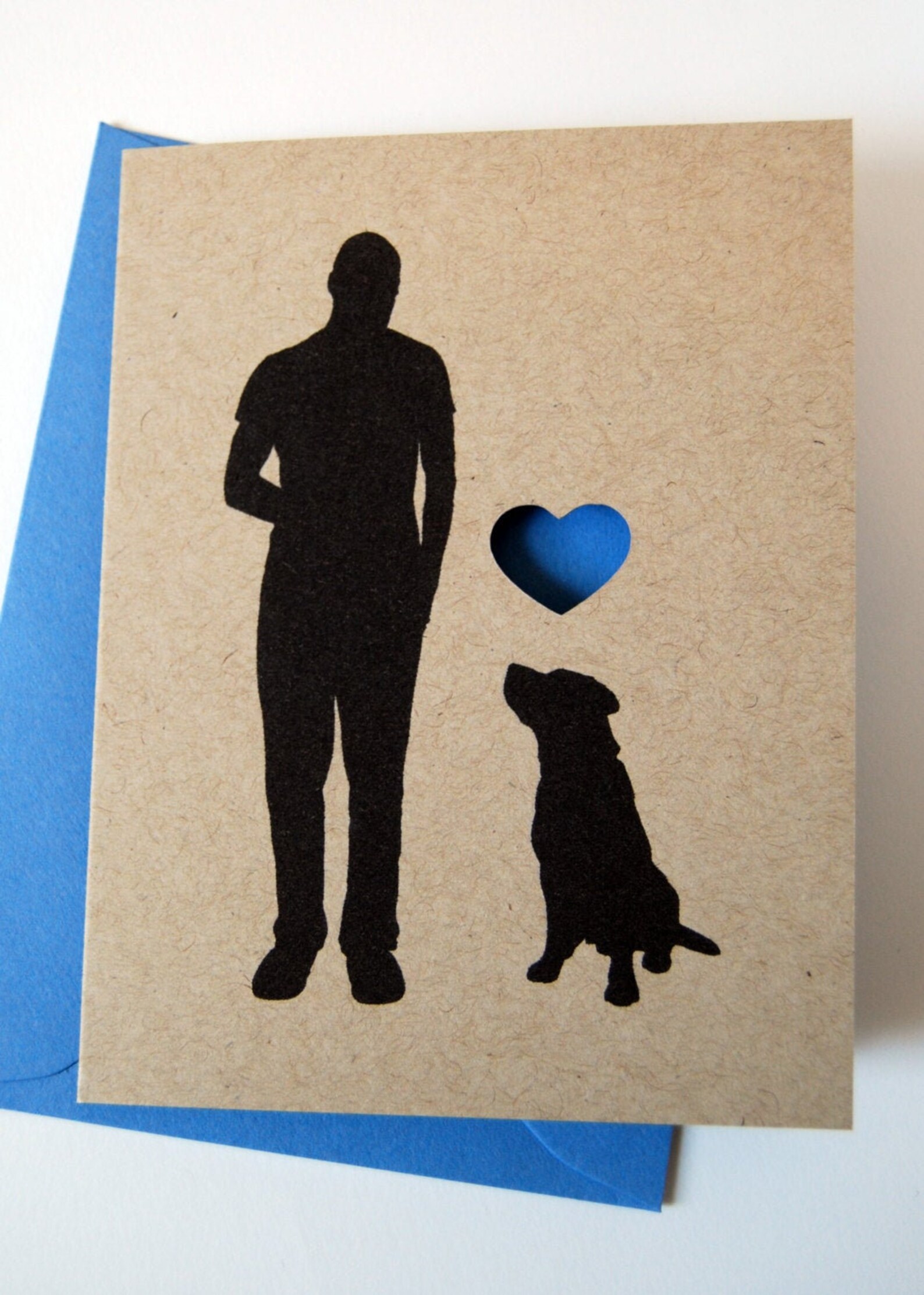 Labrador Dog Fathers Day Card Dog Birthday Card Dog Dad | Etsy