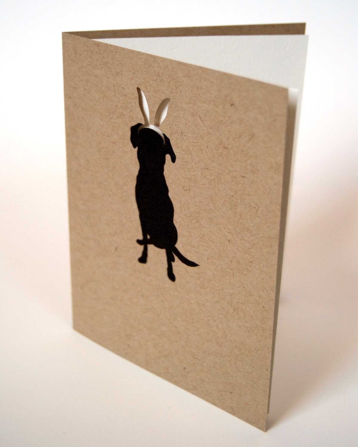 Easter Dog Card, Bunny Ears - Etsy