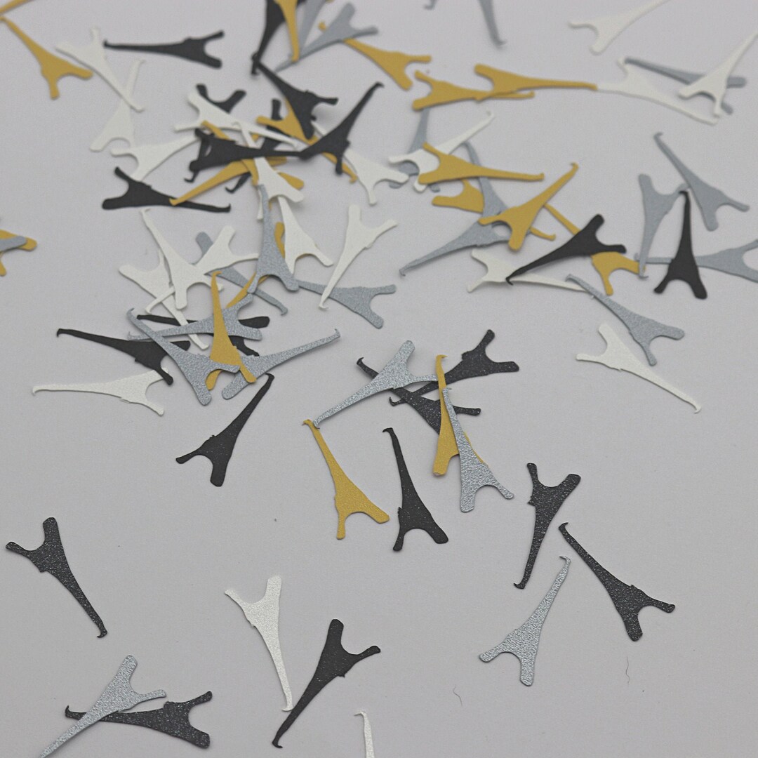 Eiffel Tower Confetti Paris Party Wedding, Elegant Party Showers ...