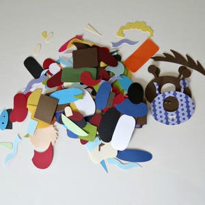 Monster Craft Set Build a Monster Party Fun 16 Make Your Own Monsters ...