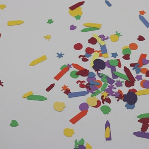 Elmo Confetti Sesame Street Elmo Party Fun Elmo Icon Shapes | Etsy