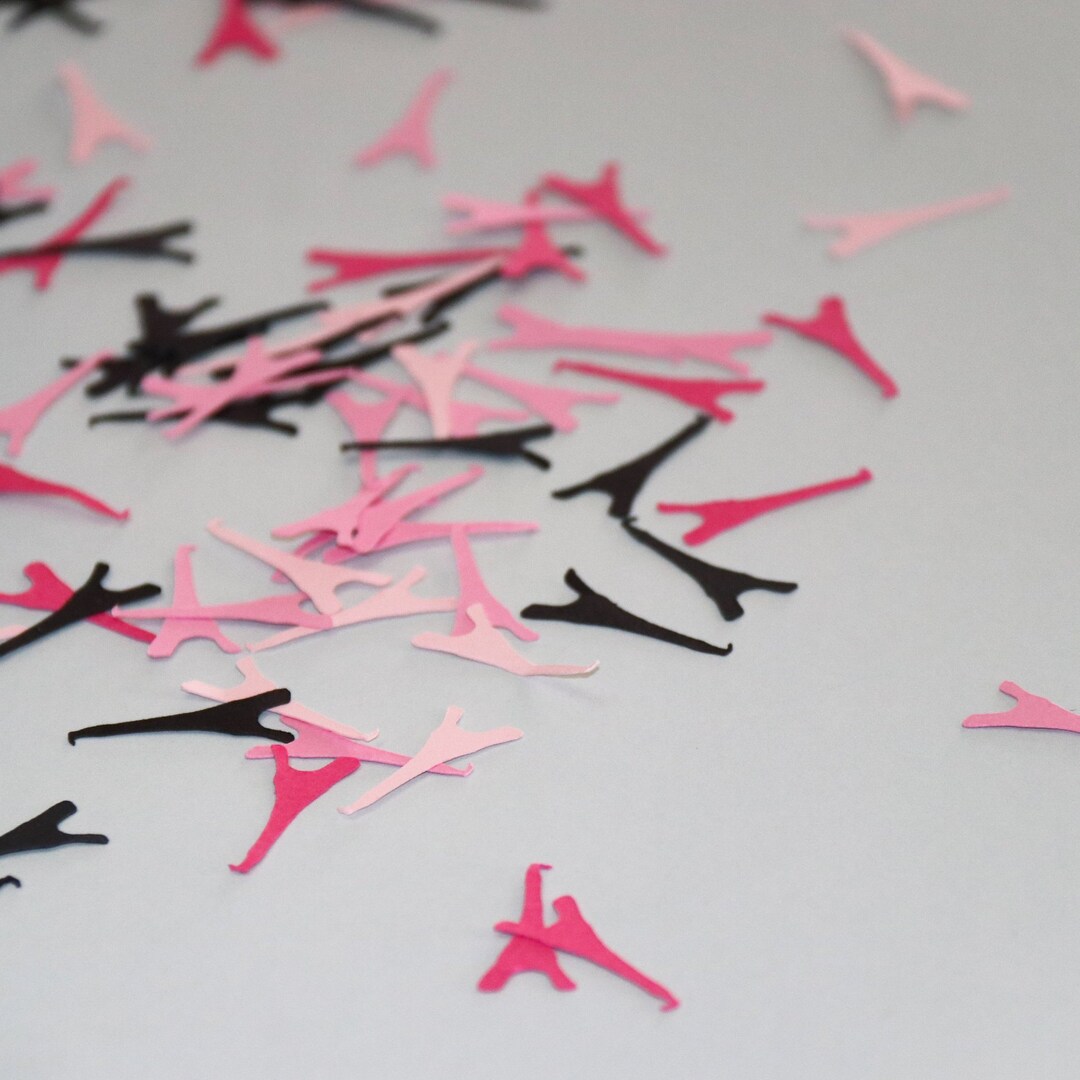 Eiffel Tower Confetti Paris Party Wedding Shower 100 Pcs - Etsy