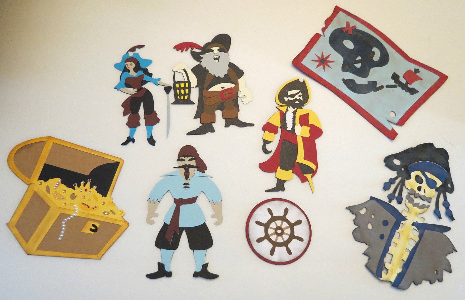 Pirate Party Decor Full Set Discounted All Pcs. Shown Party - Etsy
