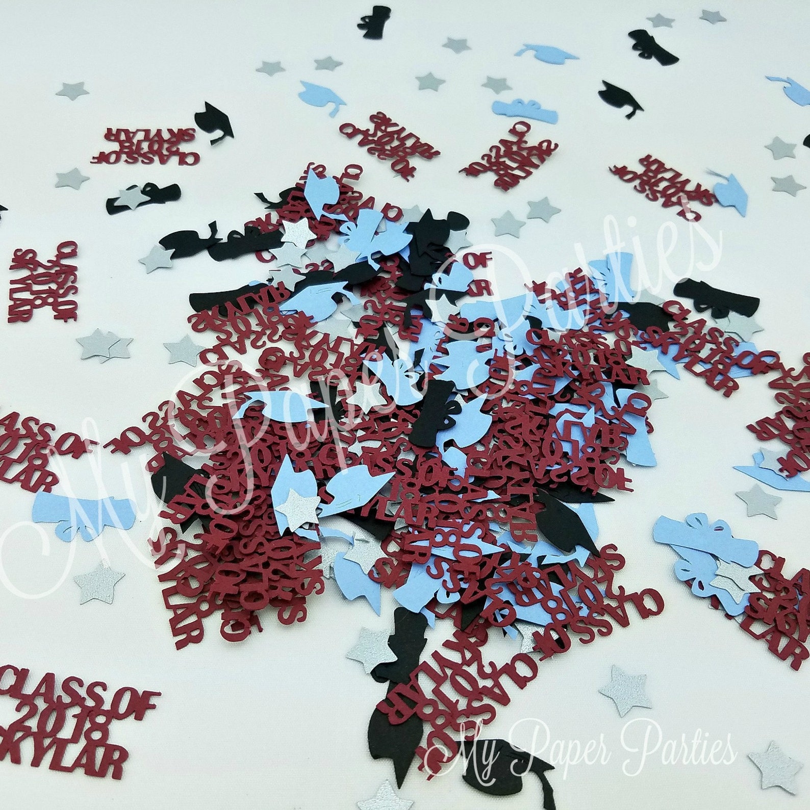 Personalized Confetti Graduation Custom Confetti Class of | Etsy
