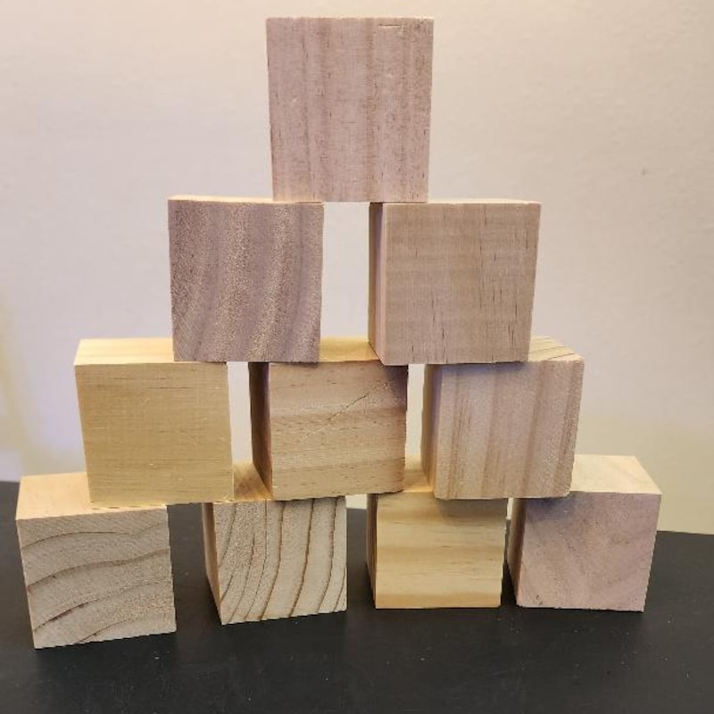 Unfinished Wood Blocks - Etsy
