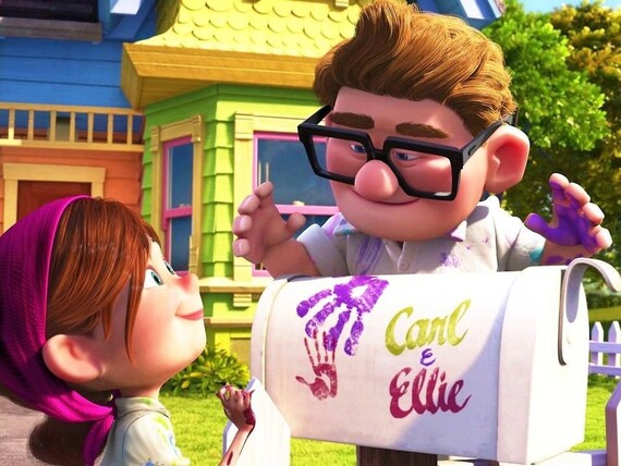 Carl And Ellie Up Mailbox