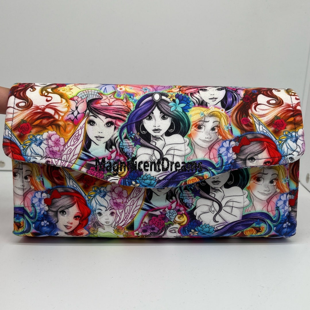 Disney Wallet, Princess Wallet, Large Wallet, Full Size, Belle, Ariel ...