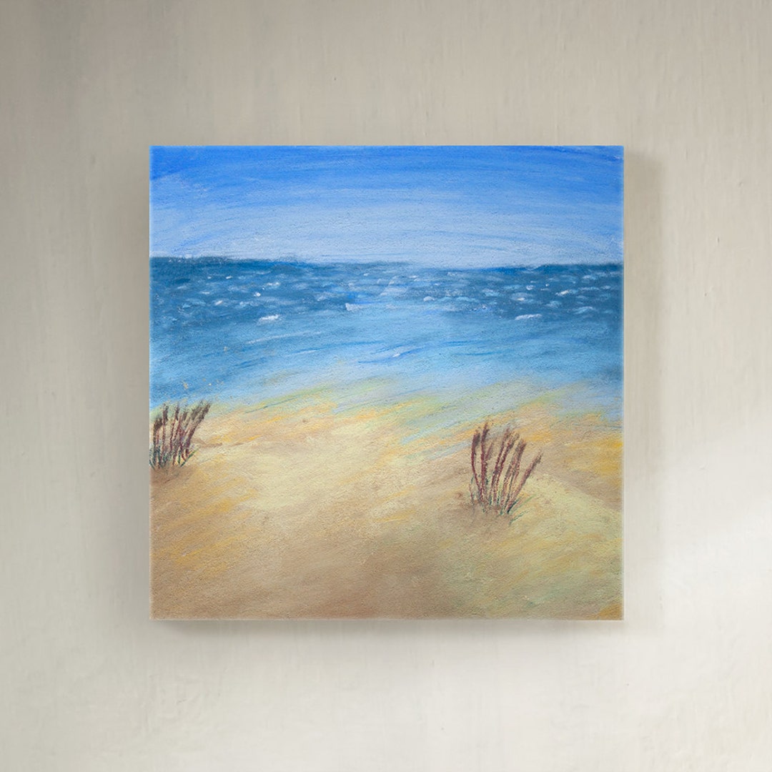 Sea Art, Framed Art, Small Art, 5x5 Print, Ready to Hang, Ocean Print ...