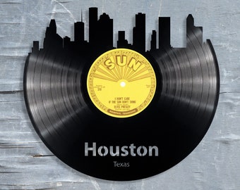 Vinyl record art | Etsy