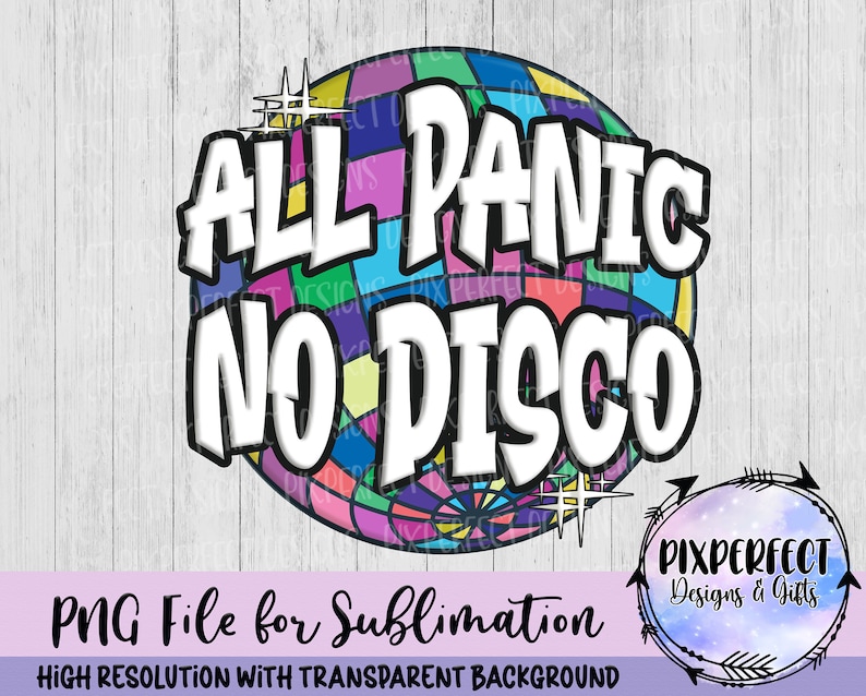 All Panic No Disco Png, Digital Download, Instant Download, Png File ...