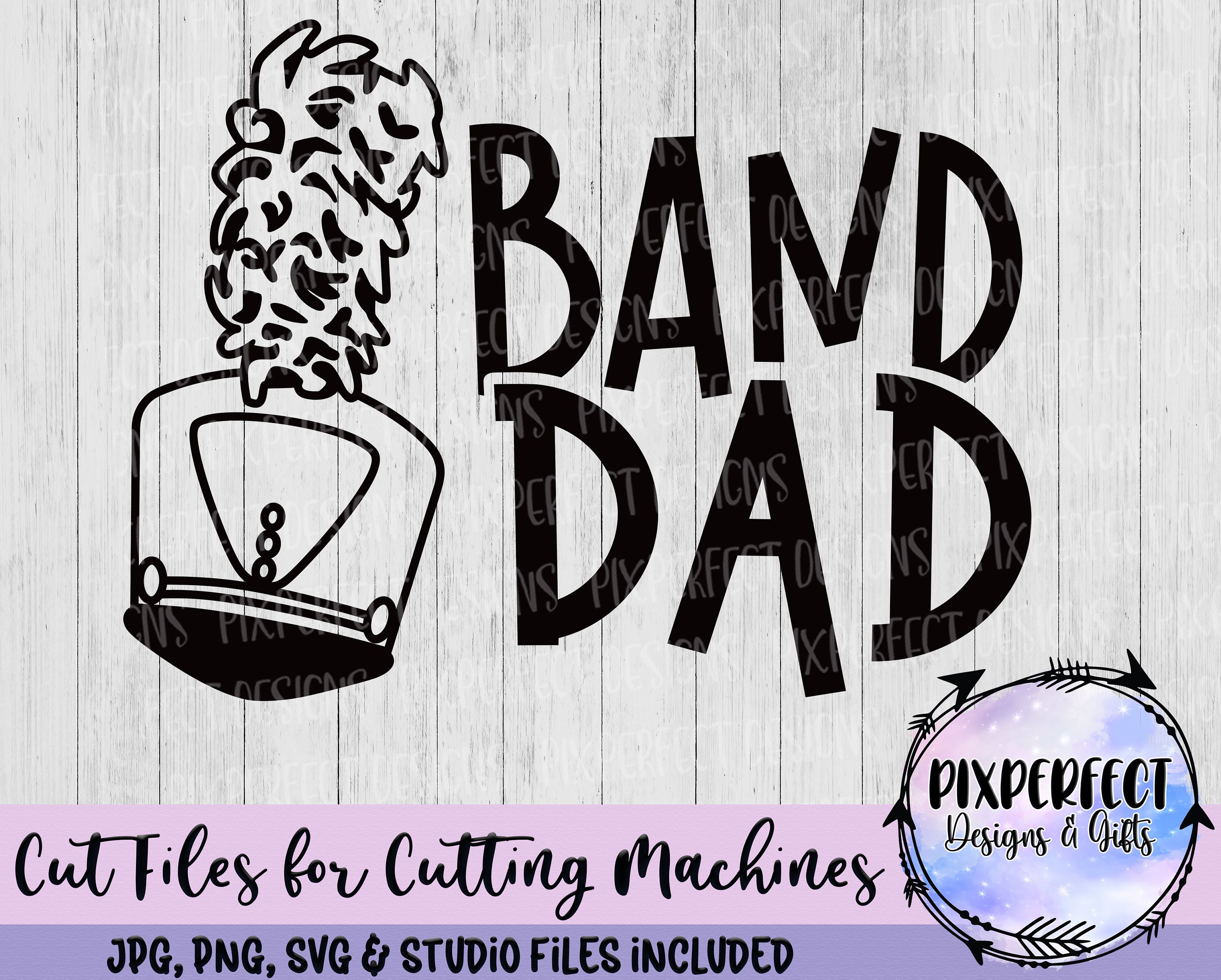 Band Dad Cut File: Marching Band Design (SVG, JPEG, PNG) - Etsy