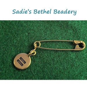 Safe Person Pin With Sharp Point in Gold or Silver Finish With Equality ...