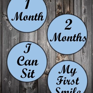 Baby Milestones PDF Instant Download - Etsy