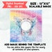 Angel Wings Memorial Wind Spinner: Photo Sublimation Design (PNG) - Etsy