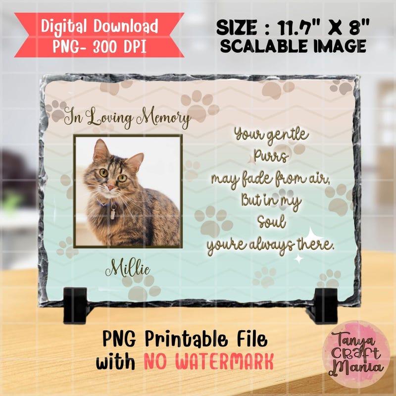 Cat Memorial - Etsy