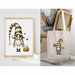 Watercolor Cute Kids in Gnome Bee Hat Clipart Bundle, Bee Girl Png ...