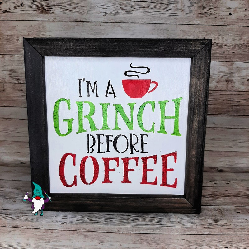 Grinch Coffee Png - Etsy