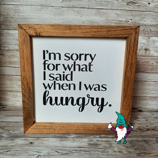 When I Was Hungry - Etsy