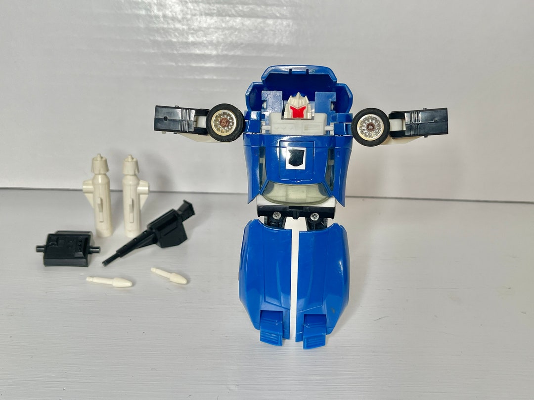 1985 Tracks Autobot Blue Car G1 Transformers Hasbro - Etsy