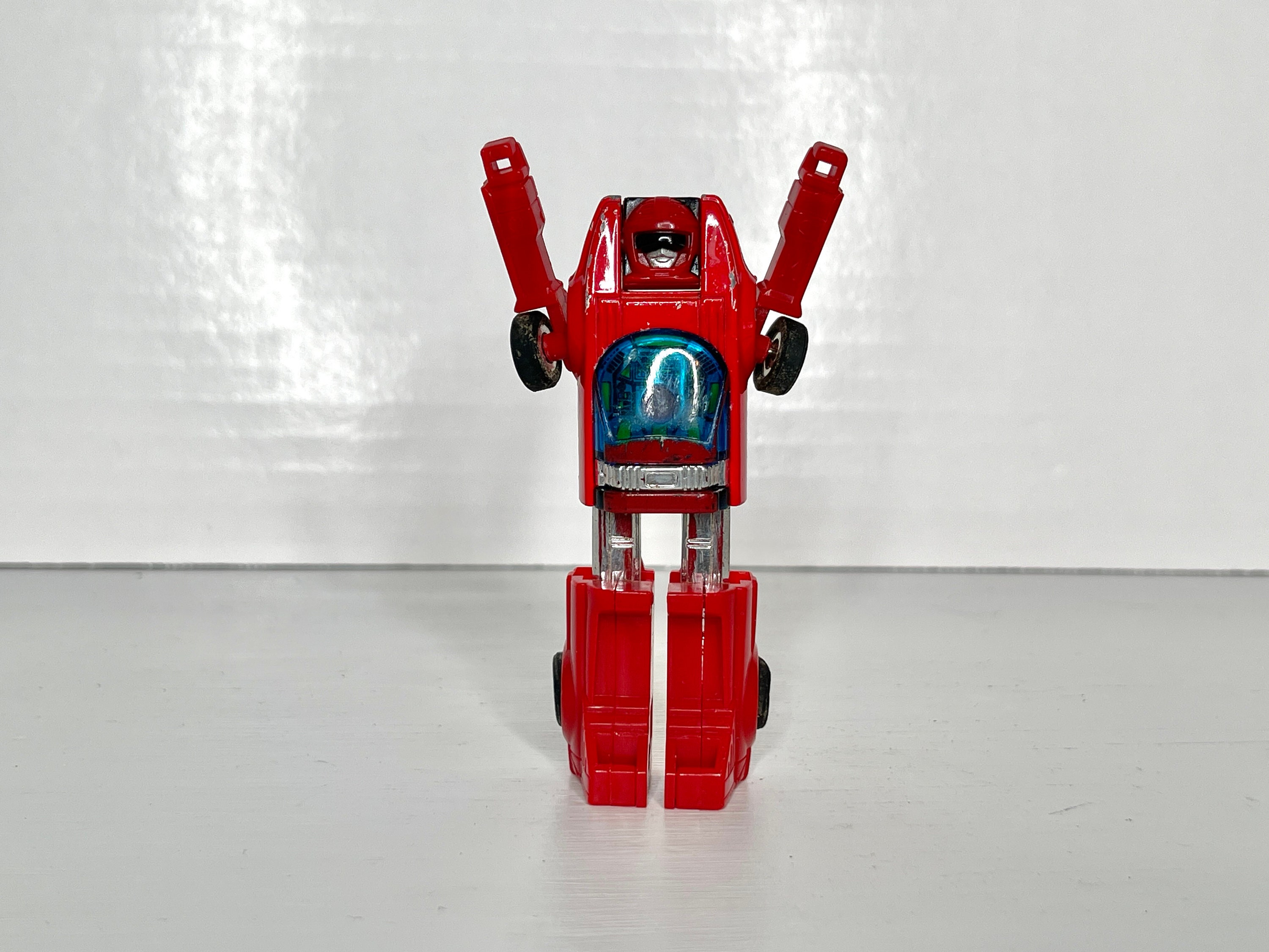 1983 Turbo 07 Friendly Robot Racer Red Tonka Gobots Mighty Robots ...