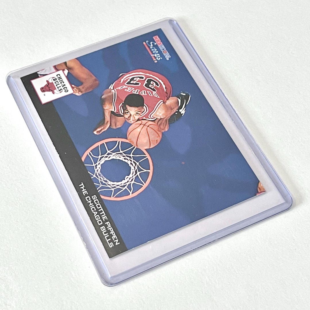 1994 Scottie Pippen NBA Hoops HS4 Scoops Skybox Chicago Bulls NBA ...