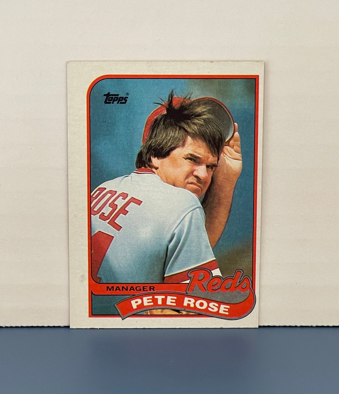 1989 Pete Rose Topps 505 Reds MLB Baseball Trading Card - Etsy