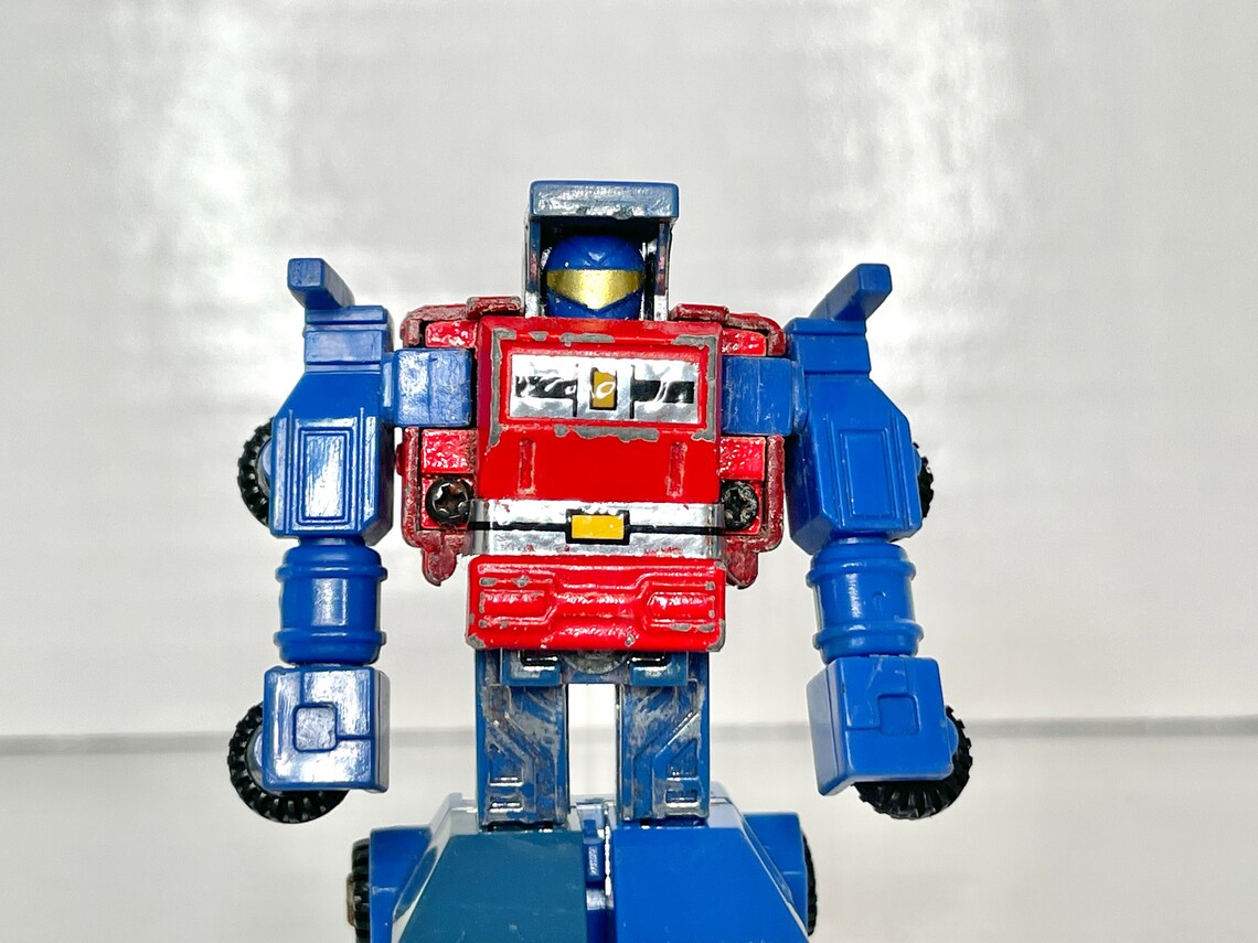 1984 Blue Road Ranger MR-18 Tonka Gobots Mighty Robots Mighty Vehicles Transformer Bandai - Etsy