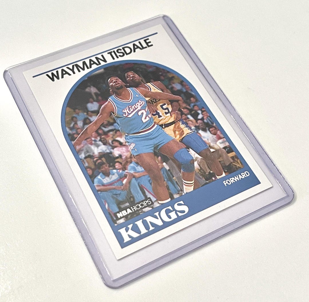 1989 Wayman Tisdale NBA Hoops 225 Sacramento Kings NBA Basketball ...