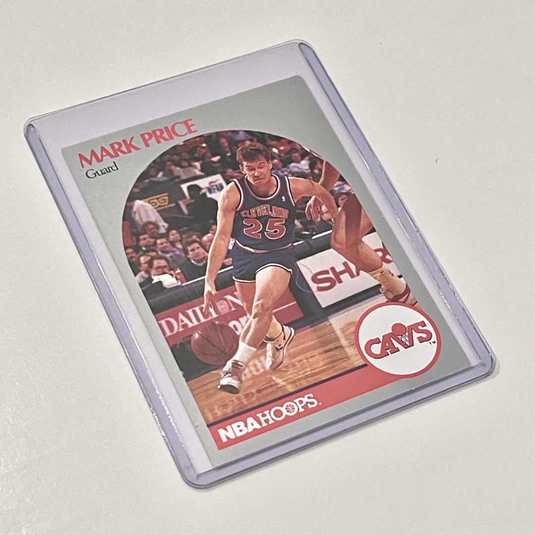 1990 Mark Price NBA Hoops 79 Cleveland Cavaliers NBA Basketball Player ...