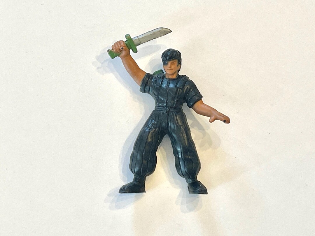 1986 GUTS Mattel Military Soldier Aikido Force Dark Dragon Toy Solider ...