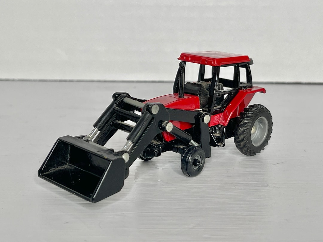 Case International Front End Loader With Cab 1/64 Scale ERTL 1832 5571 ...