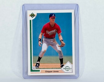 Chipper Jones Rookie Card - Etsy