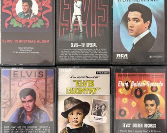 Elvis Presley Cassette Tape - Etsy