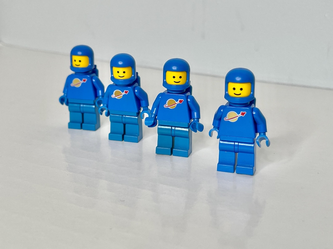 1984-1988 Lego Spaceman Classic Space Blue With Air Tanks Minifigure ...