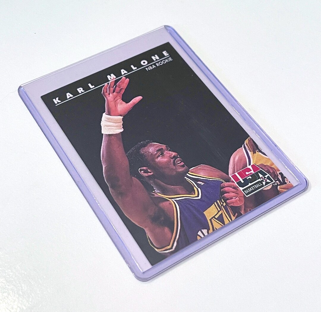1992 Karl Malone Skybox 47 USA Basketball NBA Rookie Utah Jazz NBA ...