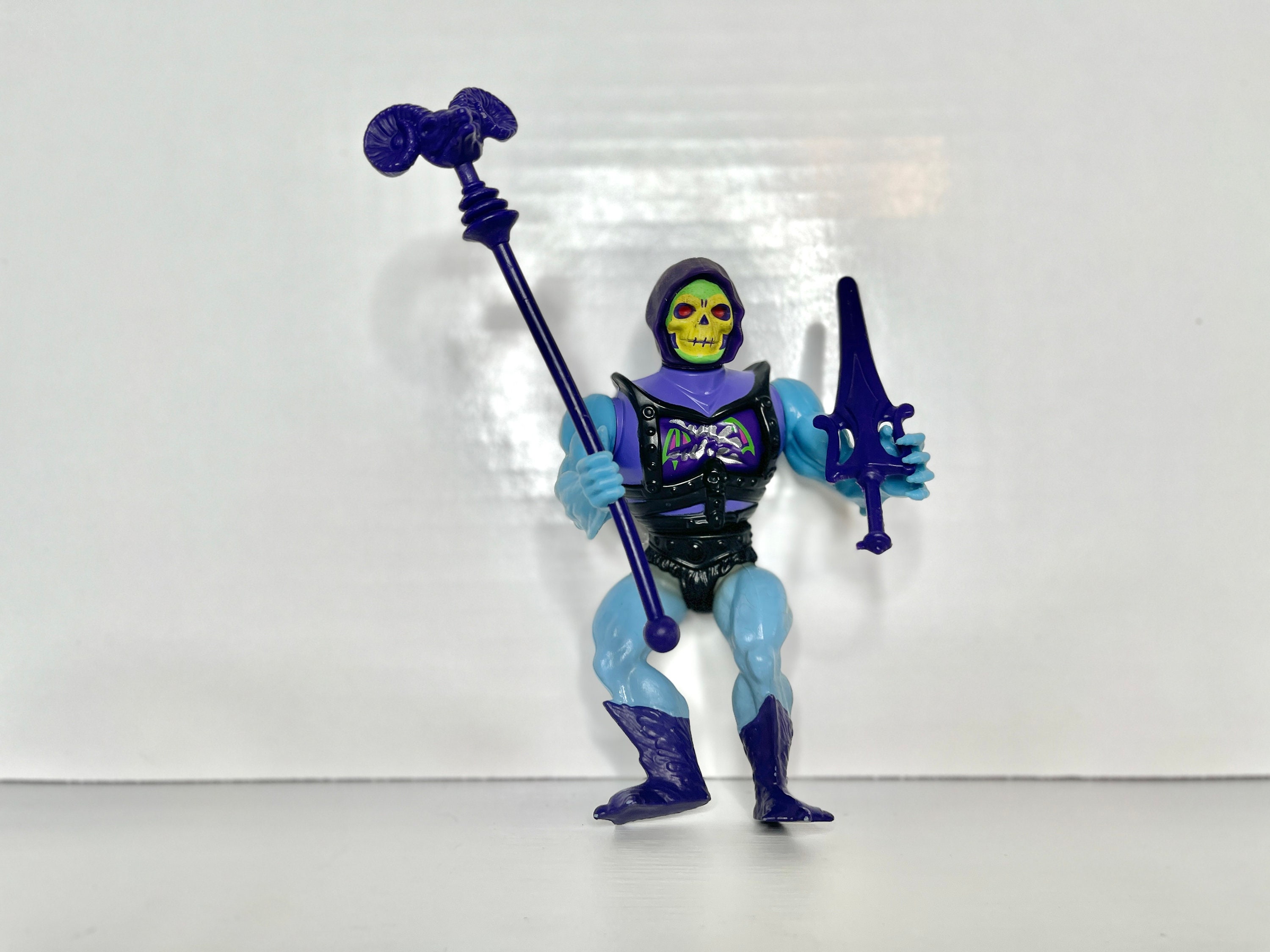 1981 Skeletor Battle Rotating Chest He-man MOTU Mattel Masters of the ...