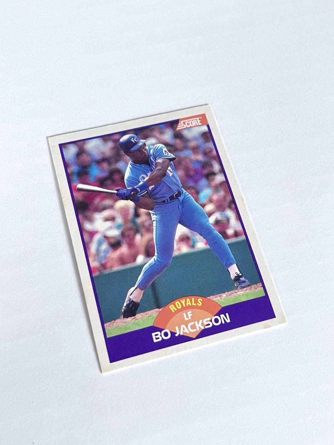 1989 Bo Jackson Score 330 Kansas City Royals MLB Baseball Trading Card ...