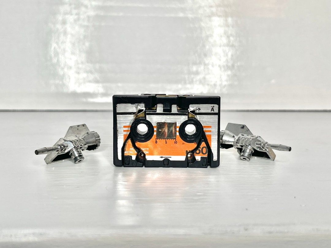 1984 Buzzsaw Mini Cassette Tape Communicators G1 Transformers Hasbro ...