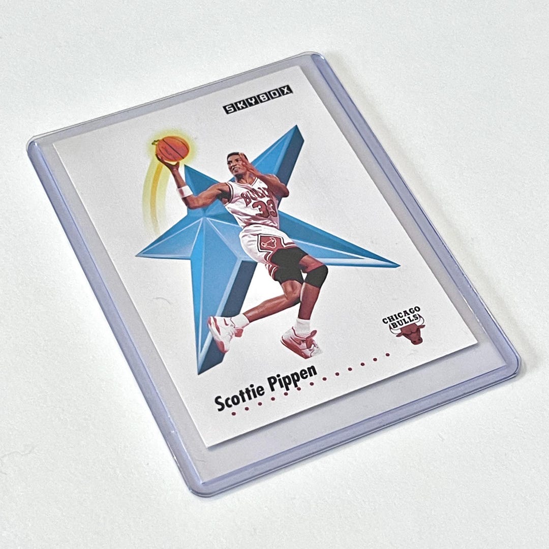 1991 Scottie Pippen Skybox 44 Chicago Bulls NBA Basketball Player ...